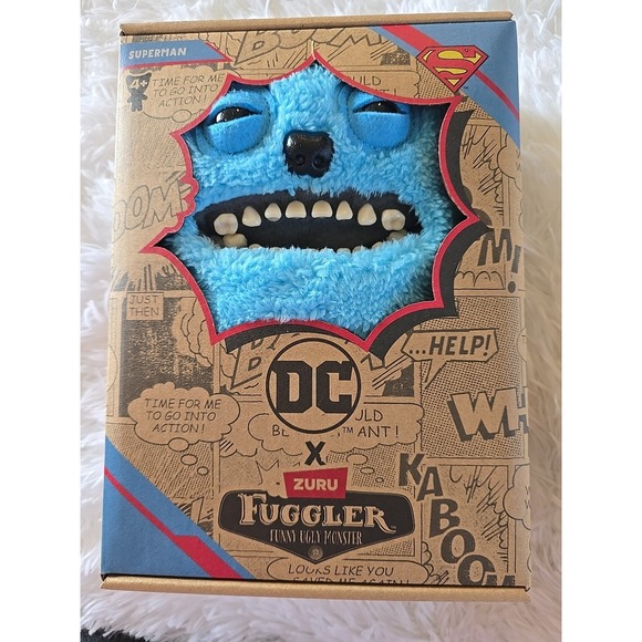 Toys | Zuru Fuggler Funny Ugly Monster X Dc Superman Plush Exclusive ...